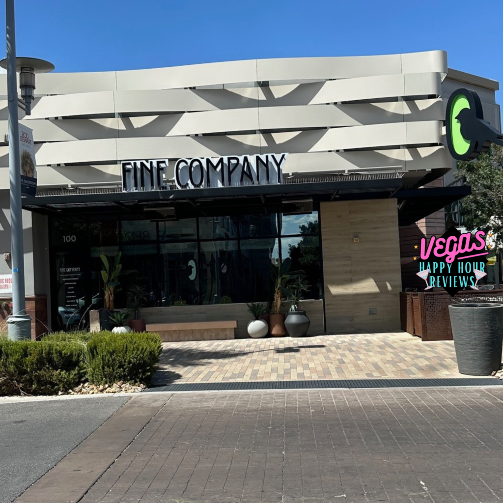 Fine Company - Vegas Happy Hour Reviews